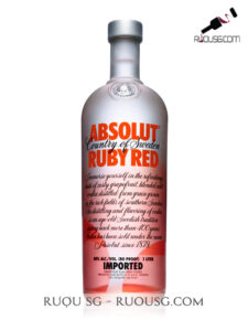 Rượu Absolut Ruby Red 750ml/40% - Shop Rượu ngoại chất lượng giá Sỉ ...